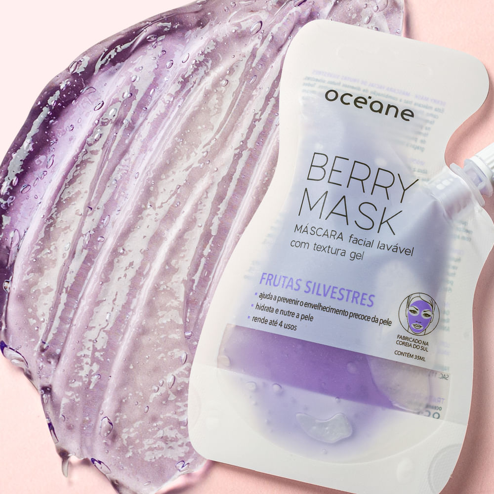 Máscara Facial com Frutas Silvestres - Berry Mask 35ml 35ml